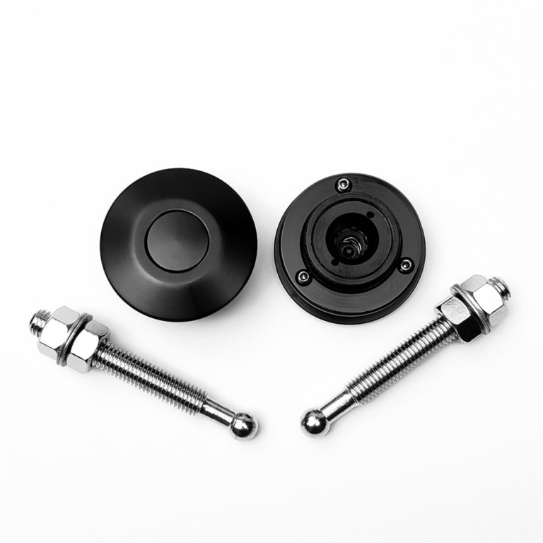 Flush Mount Hood Pins – Aluminum Quick Release | BleepinJeep